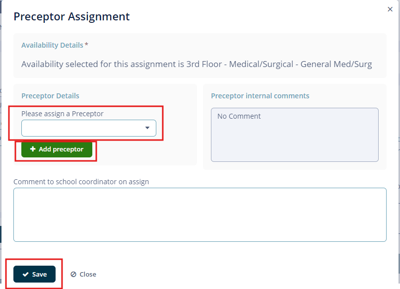 How to Assign Preceptor Placement Requests – CCPS | Providers Support Center